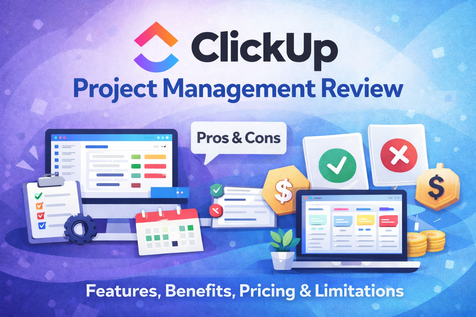 ClickUp Project Management Review: Features, Benefits, Pricing ...